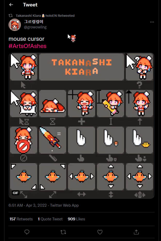 GitHub - mellowagain/kiawa-cursor: Takanashi Kiara Windows Cursor (.ani ...